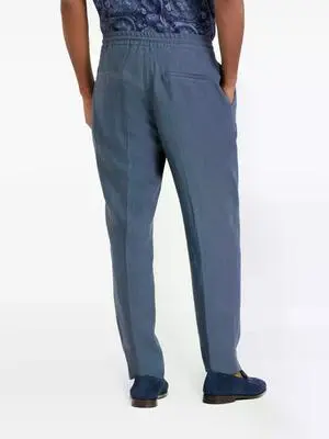 Brunello Cucinelli Linen Straight-leg Trousers