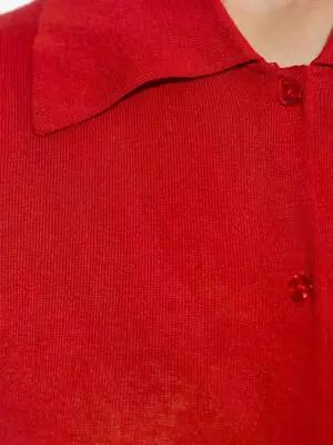 BY MALENE BIRGER Button-up Short-sleeve Cardigan