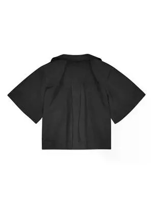 GANNI Stretch-cotton Blouse