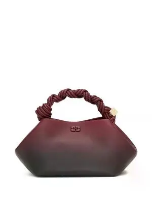 GANNI Bordeaux Tote Bag