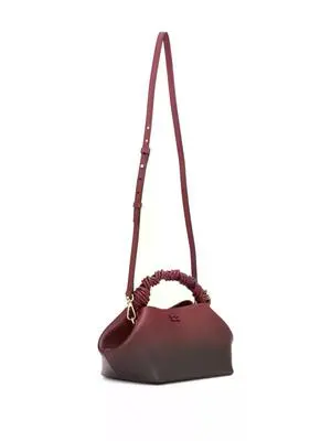 GANNI Bordeaux Tote Bag