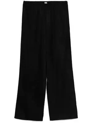 TOTEME Monogram Flannel Trousers