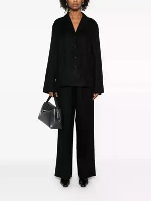 TOTEME Monogram Flannel Trousers