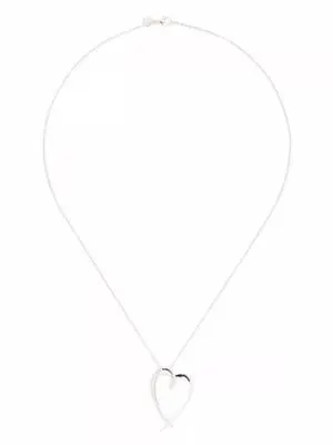 SHAUN LEANE Sterling Hooked Heart Pendant Necklace