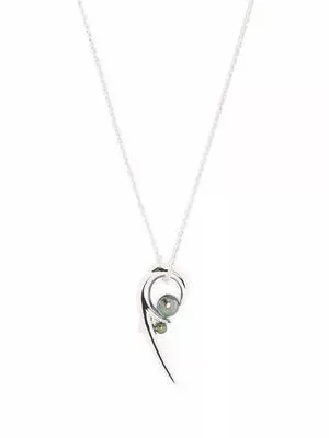 SHAUN LEANE Hook Black Pearl Pendant