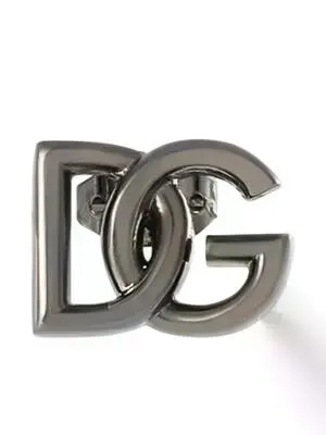 Dolce & Gabbana Dg Logo Single Earring - Silver