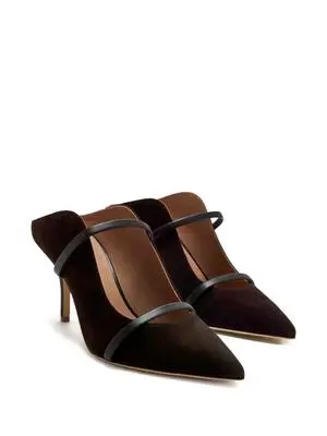 MALONE SOULIERS 70mm Two-strap Pointed-toe Mules