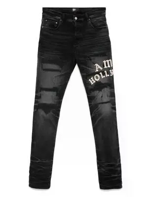 Amiri Distressed-effect Jeans
