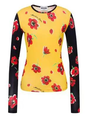 Boutique Moschino Floral Tops