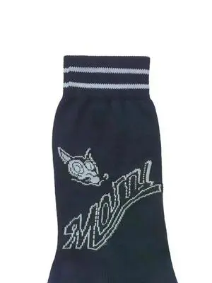 Marni Embroidered Logo Socks