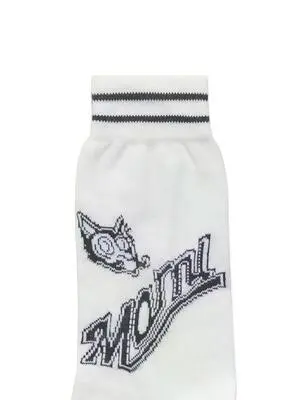 Marni Embroidered Logo Socks