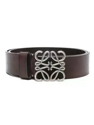 Loewe Chunky Anagram Belt - Brown
