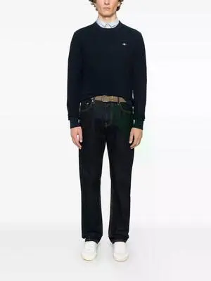 Gant Waffle-knit Sweater - Blue