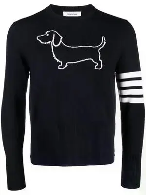Thom Browne 4-bar Stripe Wool Jumper