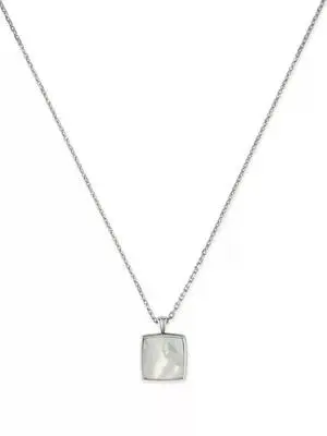 Emanuele Bicocchi Mother-of-pearl Pendant Necklace - Silver