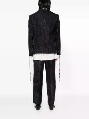 MIDORIKAWA Raw Edge Blazer