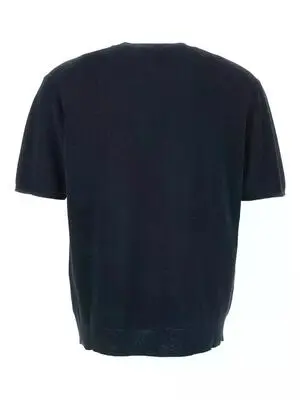 FILIPPO DE LAURENTIIS Crew-neck Ribbed T-shirt