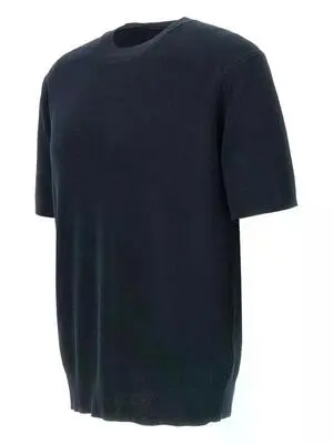 FILIPPO DE LAURENTIIS Crew-neck Ribbed T-shirt