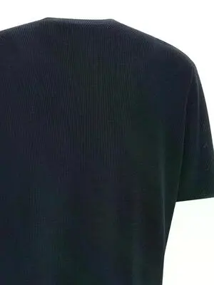 FILIPPO DE LAURENTIIS Crew-neck Ribbed T-shirt