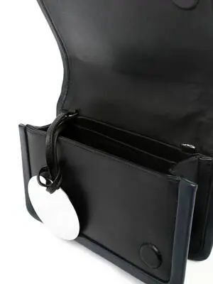 Pierre Hardy Alpha Leather Crossbody Bag - Black