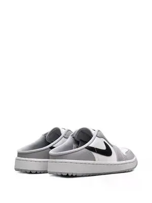 JORDAN 1 Low Golf Mules - Grey