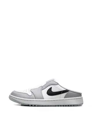 JORDAN 1 Low Golf Mules - Grey