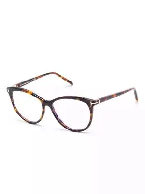 TOM FORD Ft5990b Round-frame Glasses