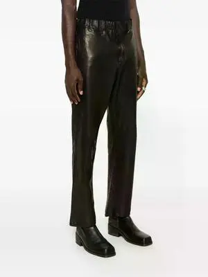 Mihara Yasuhiro Leather Trousers