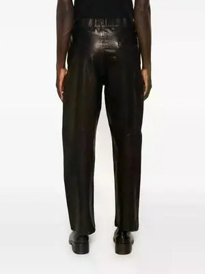 Mihara Yasuhiro Leather Trousers