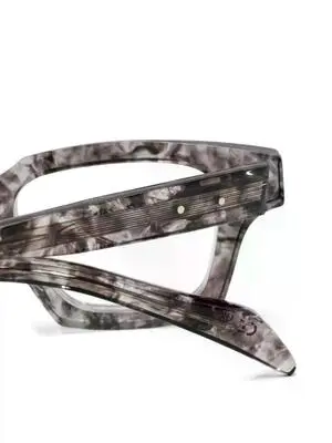 TAKAORI Square-frame Glasses