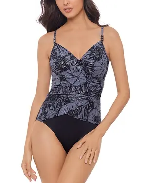 Magicsuit Shell Beach Louise One Piece Swimsuit - Black/multi