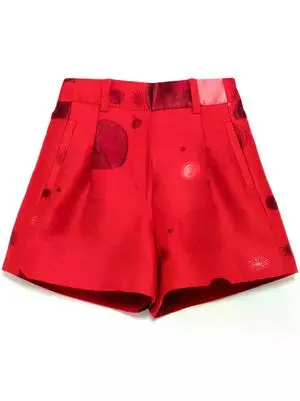 Shiatzy Chen Jacquard Shorts