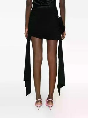 Magda Butrym Draped Asymmetric Mini Skirt