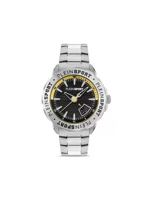 PLEIN SPORT 44mm Stainless Steel Watch - Black