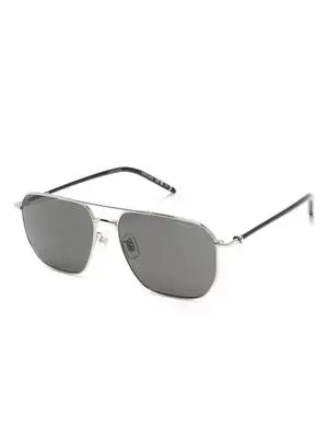 Montblanc Pilot-frame Sunglasses - Black