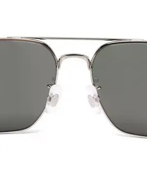 Montblanc Pilot-frame Sunglasses - Black