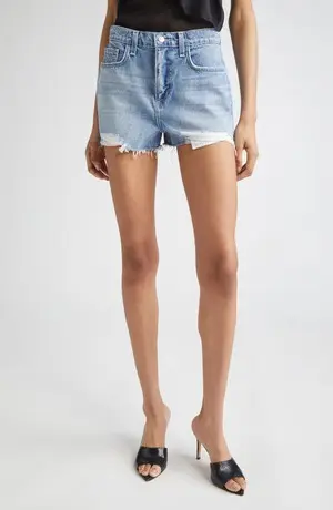 L'agence Frayed Shorts For Women