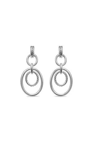David Yurman Dy Mercer Drop Earrings - Diamond
