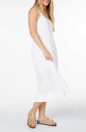 Roxy Brisa Cotton Midi Dress