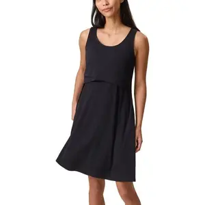 KINDRED BRAVELY Penelope Crossover Nursing Dress - Black