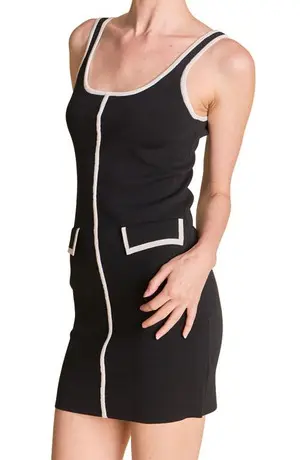 Endless Rose Tipped Tank Minidress