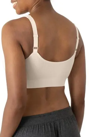 KINDRED BRAVELY Sublime Adjustable Crossover Nursing/lounge Bra - Stone Grey