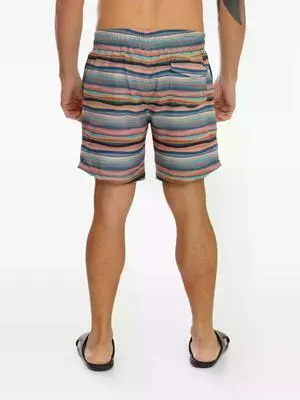 AMIR SLAMA Striped Swim Shorts