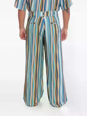 AMIR SLAMA Striped Trousers