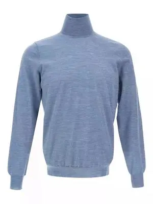 FILIPPO DE LAURENTIIS High-neck Sweater - Blue