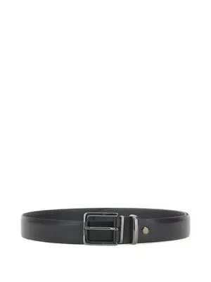 CARLO PIGNATELLI Leather Belt Black