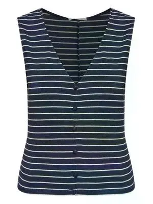Rag & Bone Striped Button-up Top