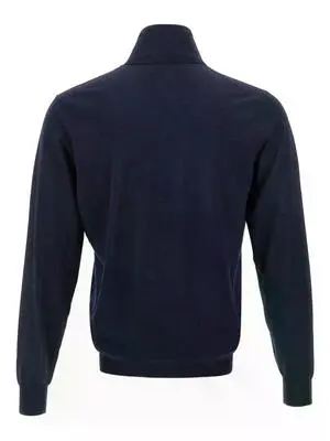 FILIPPO DE LAURENTIIS High-neck Sweater - Blue