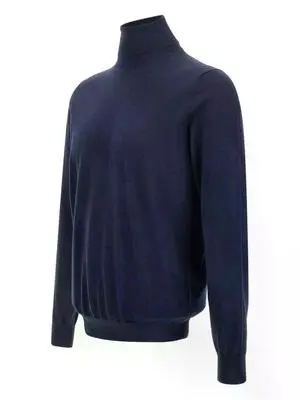 FILIPPO DE LAURENTIIS High-neck Sweater - Blue