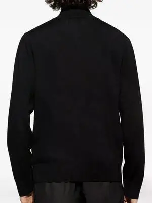 Paul Smith Zip-up Sweater - Black